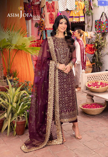 Asim Jofa Ready to Wear Pyaar Diyan Gallan AJEM-24 – The Zaibai
