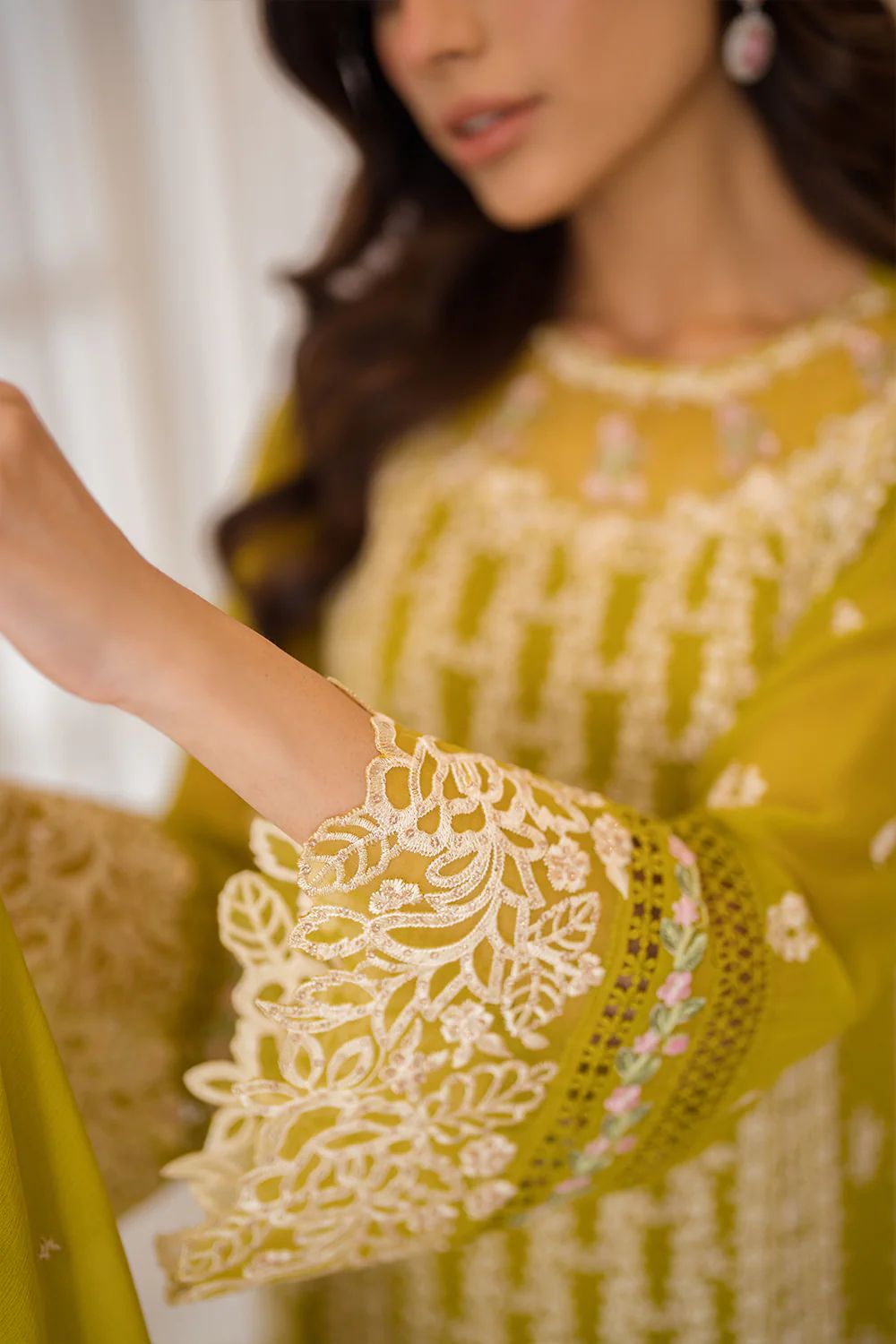 Amber Glow by Azure Chiffon Semi Formal AZC6 – The Zaibai