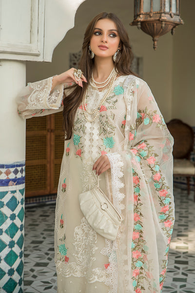 Ready to Wear Chiffon Embroidered Collection by Aleezay 04 – The Zaibai