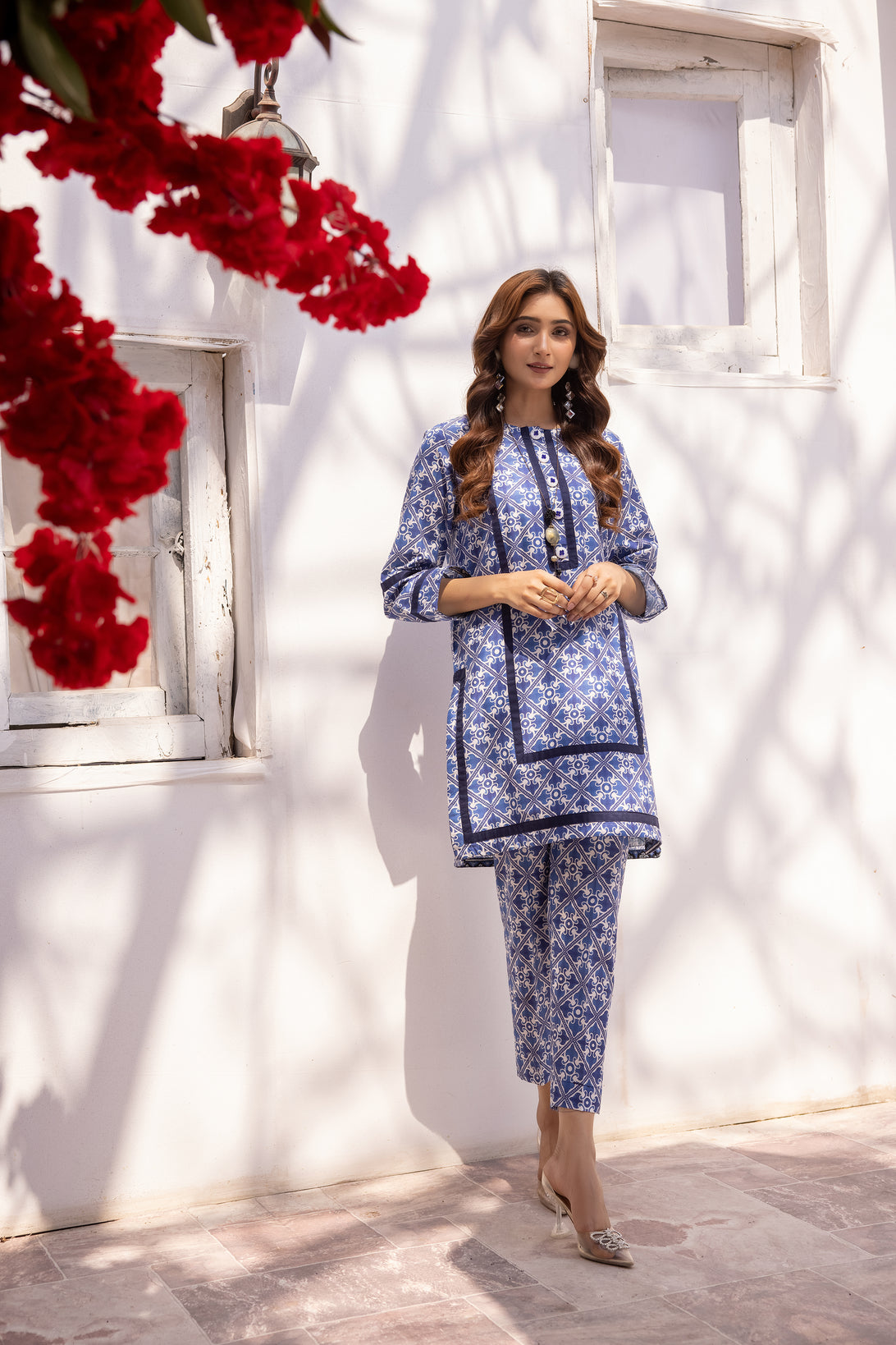 HEMLINE CAMBRIC 2PC DRESS 03 – The Zaibai