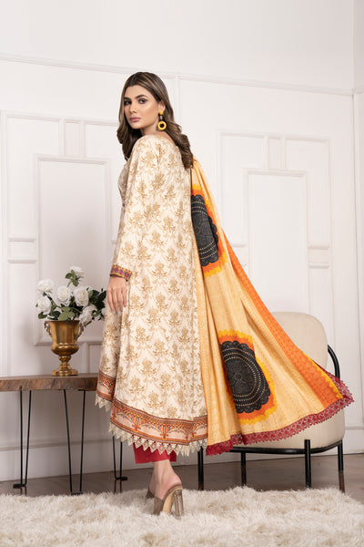 Winter Ready To Wear Khaddar Collection By Miski 01 – The Zaibai